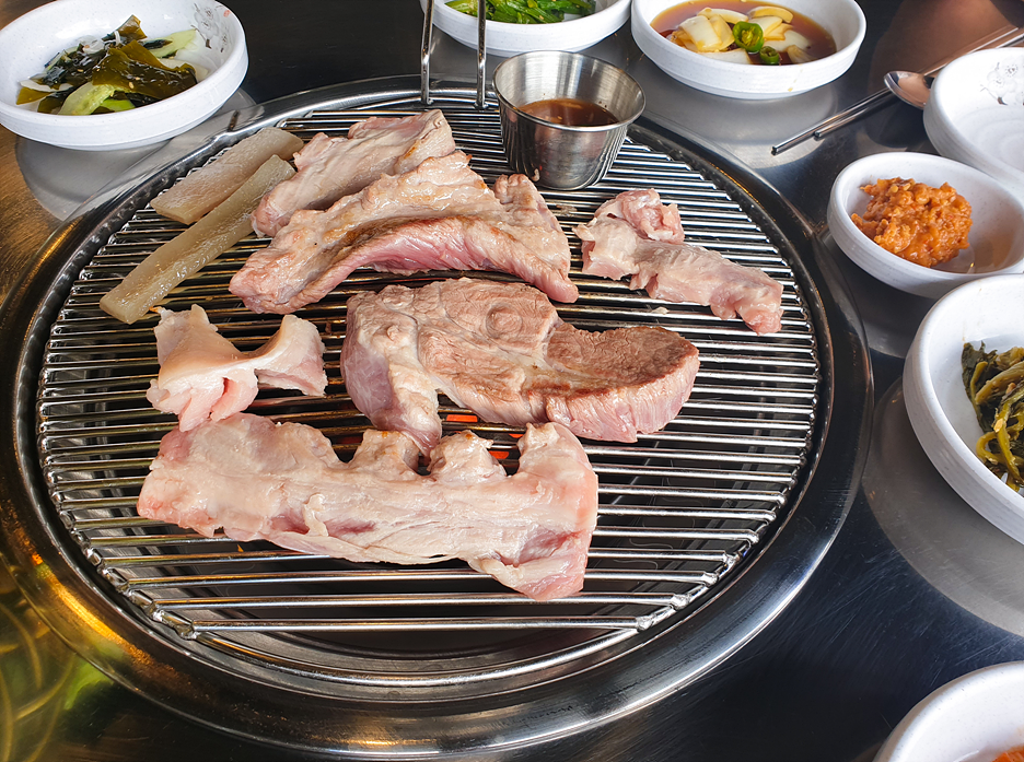 제주 산방산 맛집 알동네집 가성비 좋은 자투리고기 네이버 블로그