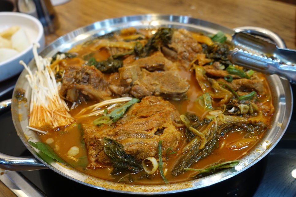 의정부 감자탕 맛집 인정 청년감자탕 여긴 대 박 네이버 블로그