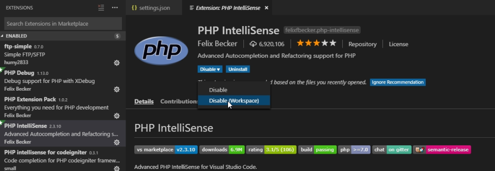 vscode] php 설정 : 네이버 블로그