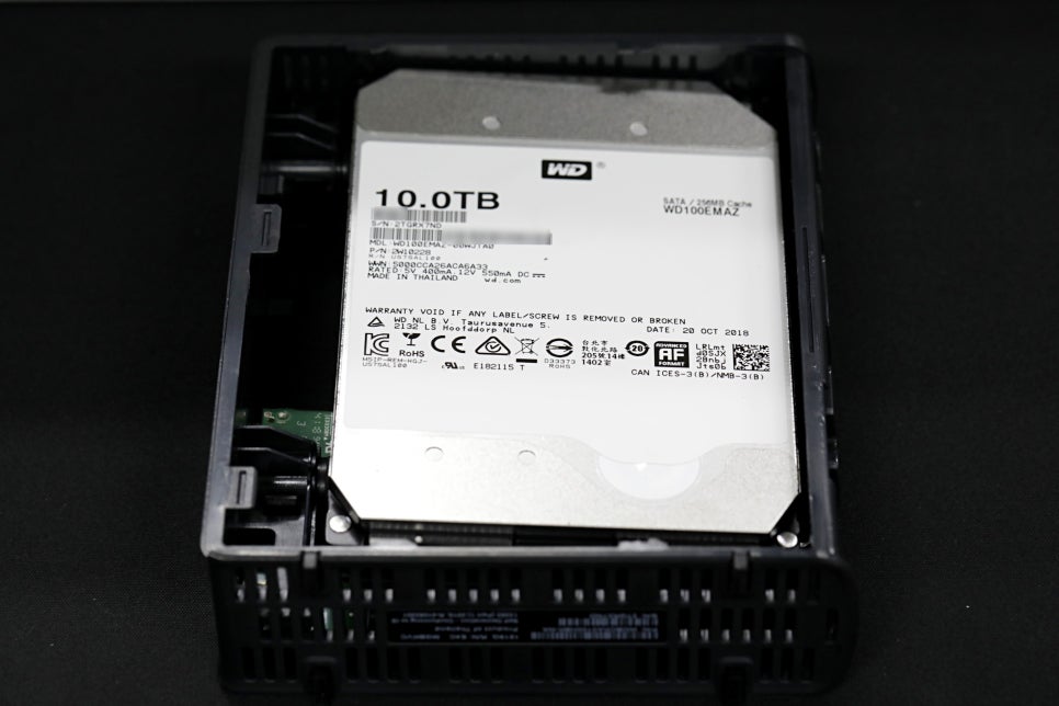 (웨스턴 디지털) WD Easy Store 10TB 외장하드 사용후기와 케이스 분리 방법 : 네이버 블로그