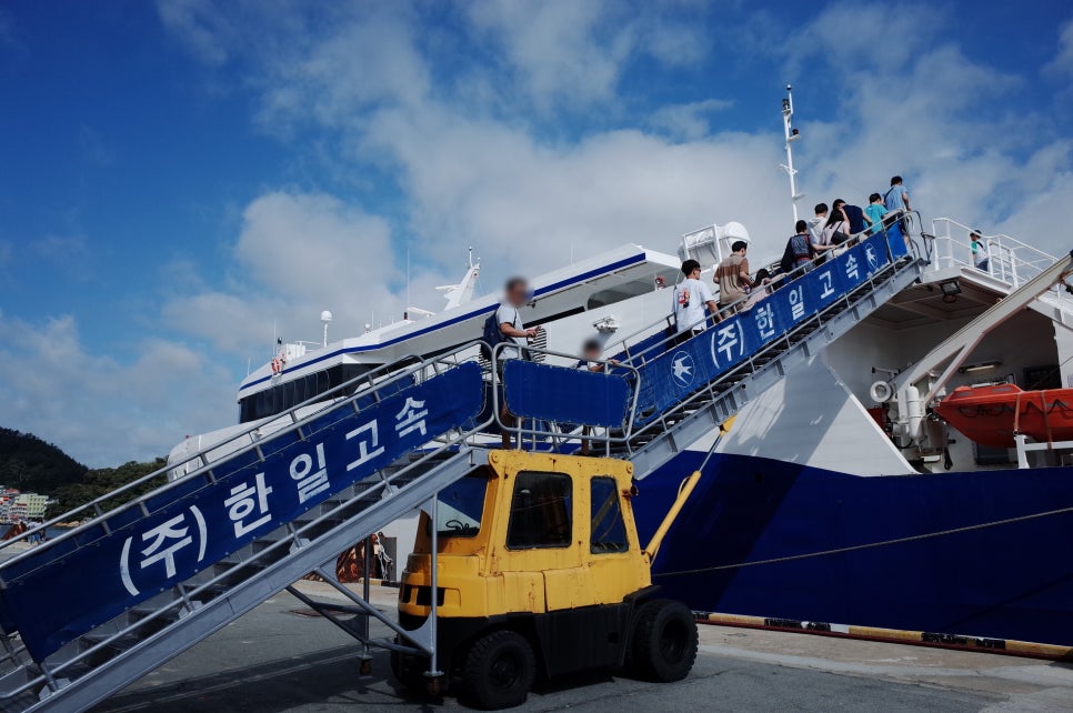 완도에서 제주도 배편 한일고속페리 블루나래 이용 차량선적 네이버 블로그