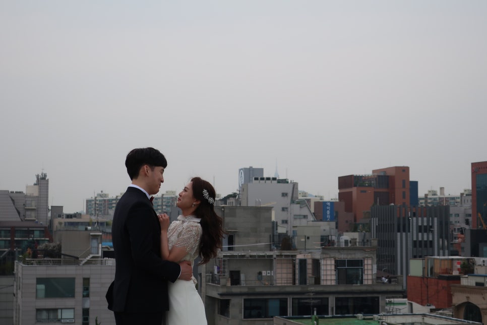 웨딩촬영 원규스튜디오 원규디퍼런스 촬영 9 야외 옥상씬2 네이버 블로그