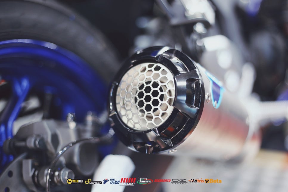 2019 Yzf R3 신형 알쓰리 출고와 함께 2019 떼르미뇨니 신상 Gp 타입 슬립온 추가 R3 떼르미뇨니 풀 시스템 장착