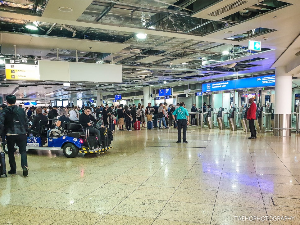 독일 프랑크푸르트암마인공항 소개 및 빠른 입국심사 짐 찾기 후기 네이버 블로그