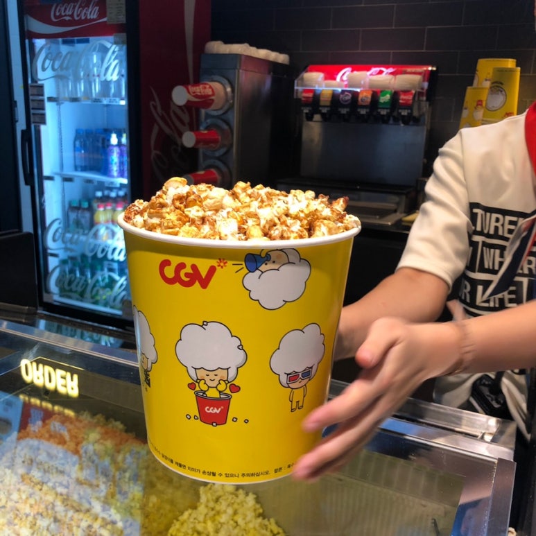 [청주 / 영화관 ] CGV 율량점 매점 다양한 간식 POPCORN FACTORY / SMOOTHIE KING : 네이버 블로그