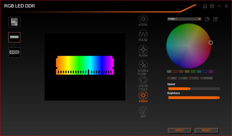 RGB Fusion 2.0 설정해 보기 -2- : 네이버 블로그