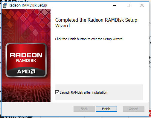 무료 램 디스크(램 드라이브) 프로그램 AMD RADEON RAM DISK 다운로드및 사용법 : 네이버 블로그