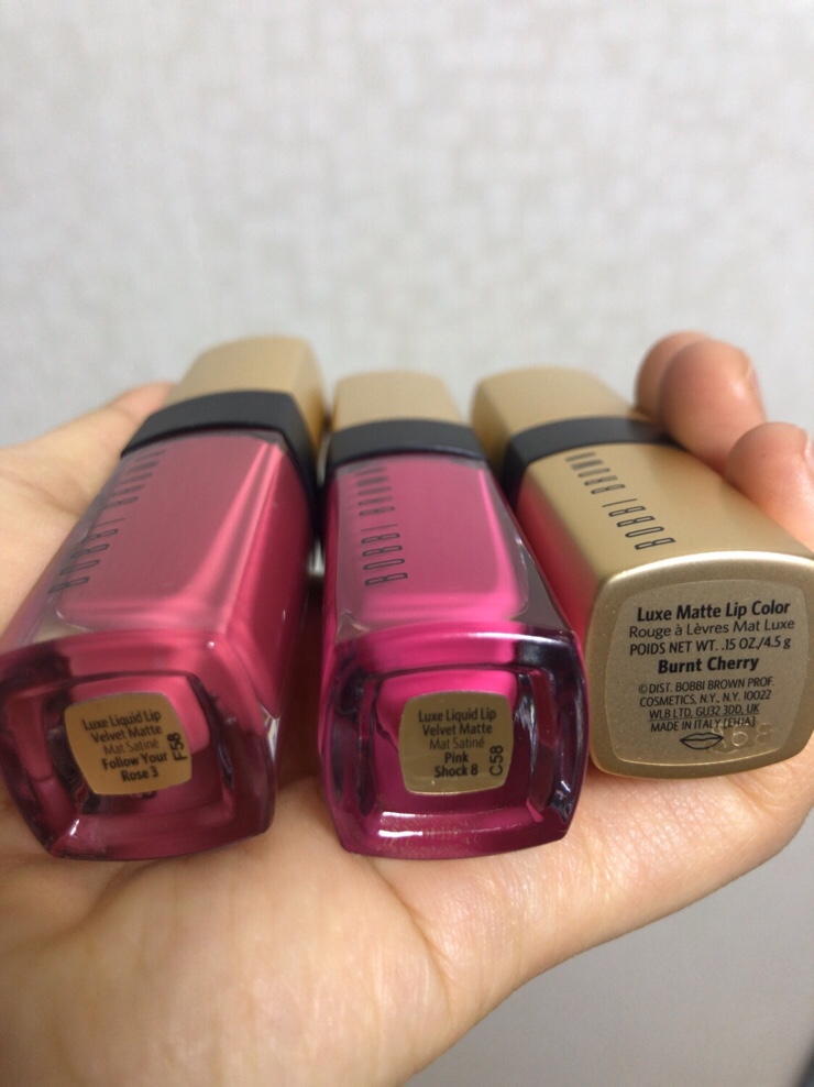 바비브라운 럭스 매트 립 칼라 번트체리 바비브라운 럭스 리퀴드 립 벨벳매트 팔로우 유어 로즈 핑크쇼크 말린장미 립 네이버 블로그