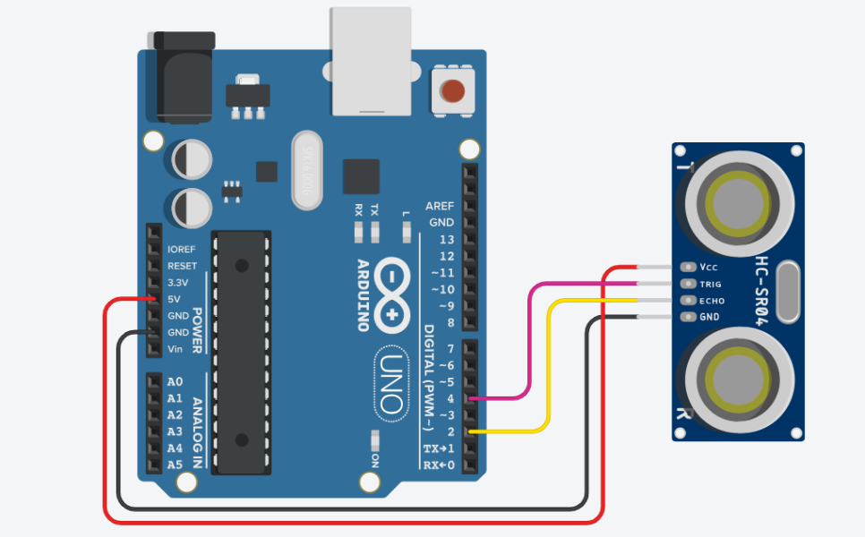 아두이노 초음파 센서 사용하기 [HC-SR04] (예제코드 소스코드) : 네이버 블로그