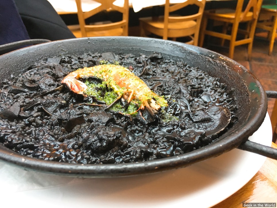 스페인여행바르셀로나 바르셀로나 먹물빠에야 맛집 엘글롭el Glop 네이버 블로그