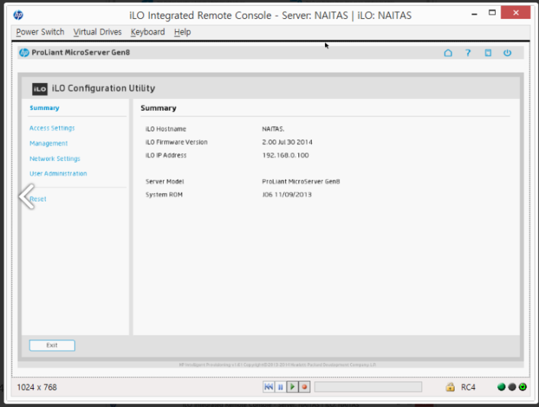 HP Proliant iLO 설정 및 사용 방법 : 네이버 블로그