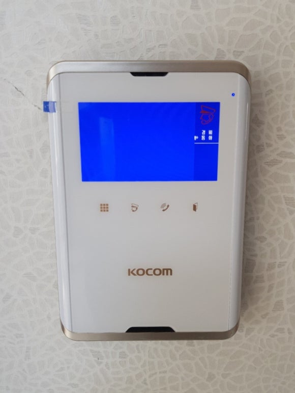 전주 비디오폰 전주시 코콤인터폰 KOCOM 비디오폰 KCV-R431E 도어락 무선연동작업 전문점 효자동 상산타운 비디오폰고장 교체 확실히 잘해요. : 네이버 블로그