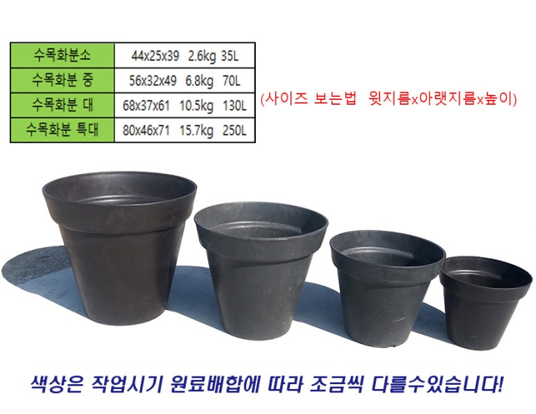 대형화분 사각화분 고무다라 재질 블루베리화분 소나무 유실수 대형화분싸게파는곳 도매 네이버 블로그