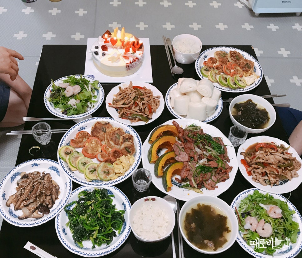 남편 생일상 엄마 생신상 메뉴 쉬운걸로 한번에 차리기 네이버 블로그