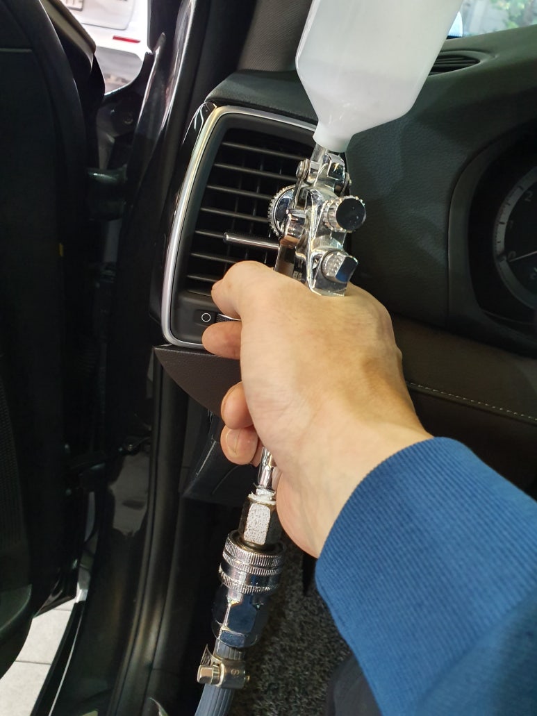 인천 서구 청라 에바 클리닝 그랜저 Ig 차량 에어컨 냄새 제거 네이버 블로그