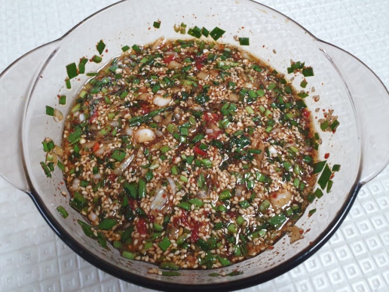 [콩나물밥 양념장]나물밥이랑 쓱쓱 비벼 먹는 맛있는 간장양념장 만드는법 : 네이버 블로그