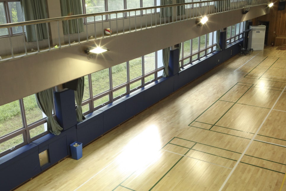 포항시 청하중학교 체육관 비인더스트리 안전패딩 안전매트 설치 : 네이버 블로그