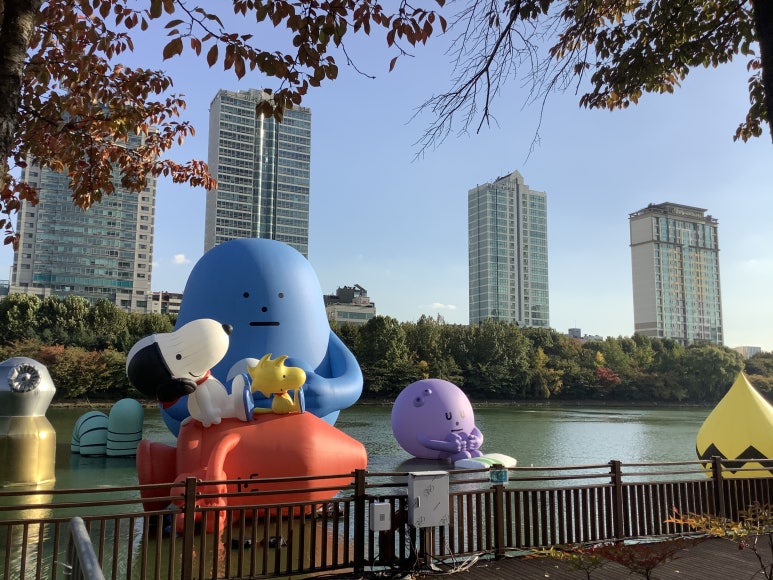 루나프로젝트 석촌호수 11월 2일 토요일 까지 연장 네이버 블로그