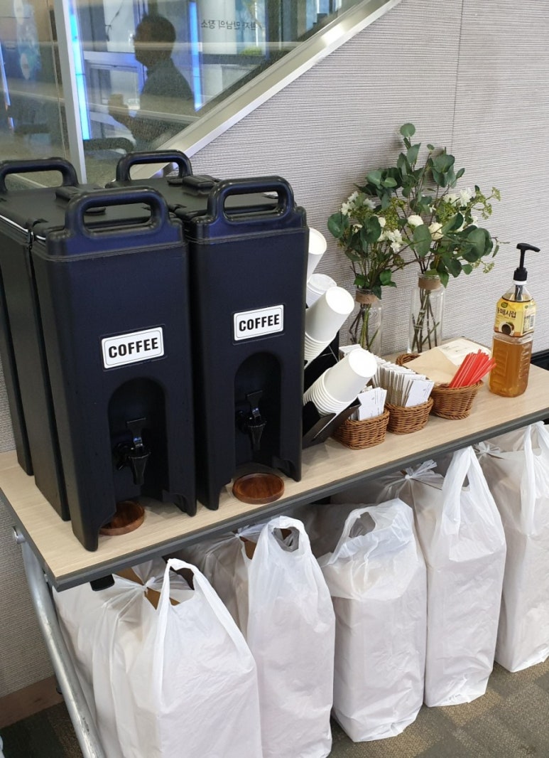 달퐁 부산 울산 김해 양산 창원 단체행사주문 커피케이터링 대연중학교 삼성sdi 네이버 블로그