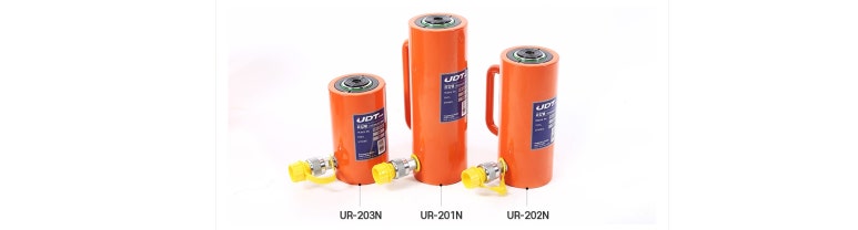 [UDT] 유압식 작기 (유압램) 20T / UR-203N 202N 201N / 호스 수동펌프와 사용가능 : 네이버 블로그
