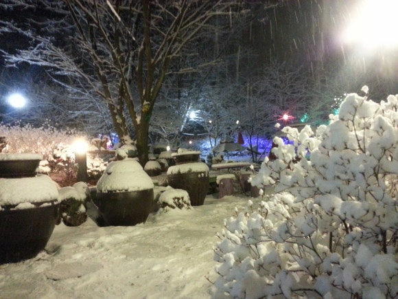 퇴촌펜션 모닥불과 따뜻한 화목난로가 들어가있는 개별바베큐장이있는 드리밍하우스펜션 겨울여행~♡♡♡ : 네이버 블로그