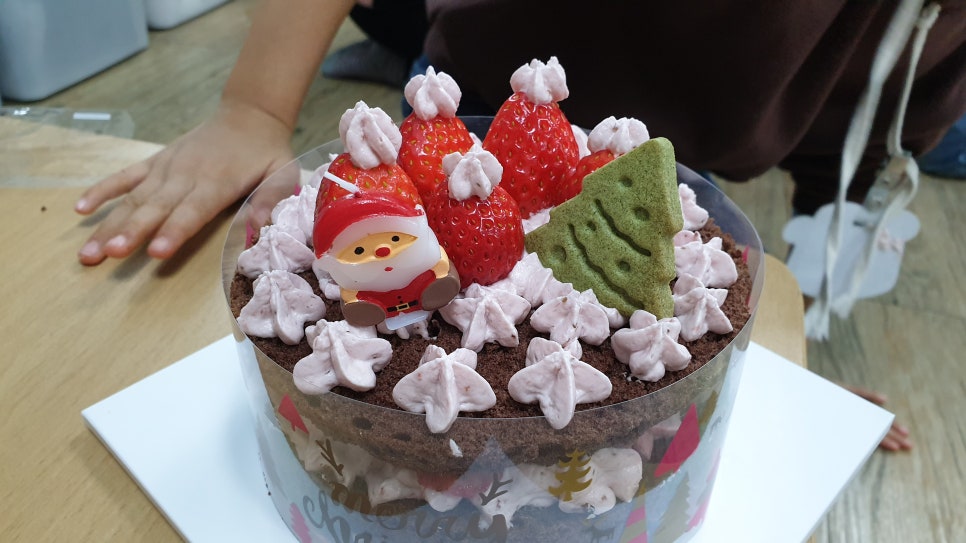 유아쿠킹클래스 방학체험 크리스마스 딸기케이크만들기 : 네이버 블로그