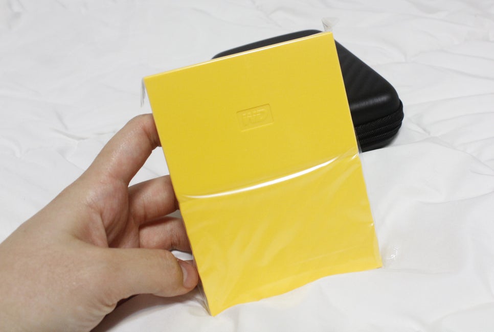 WD 외장하드 2TB 구매후기, 마이패스포트 옐로우 내돈내산 : 네이버 블로그