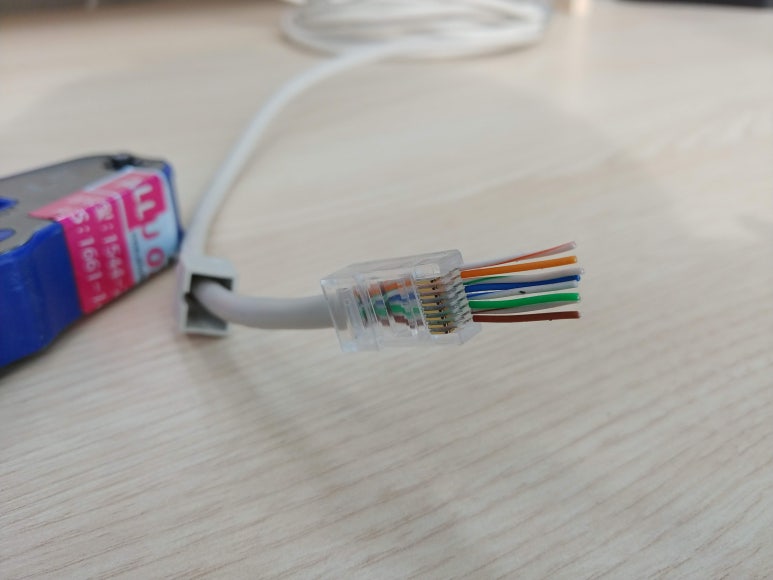 인터넷 Utp랜케이블 Rj45 통과형 커넥터 핀배열 순서및 Ls전선 랜툴 안내 추가 구로동 랜공사 시공및 비용안내 네이버 블로그
