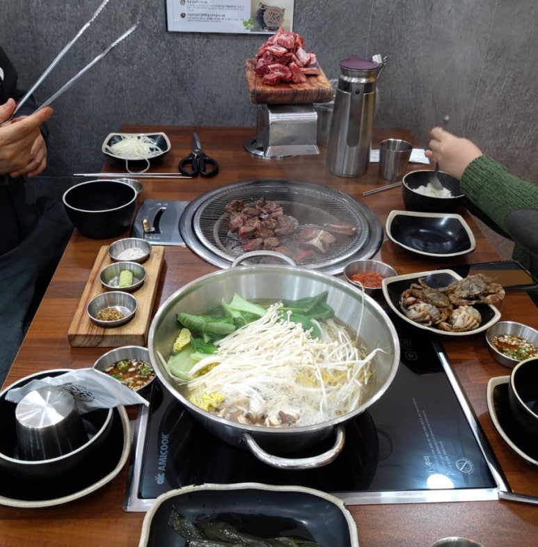 오산 궐동 요즘 뜨는 창업 아이템 갈비 샤브샤브 간장게장을 함께 먹는 맛집 낙원갈비집 네이버 블로그
