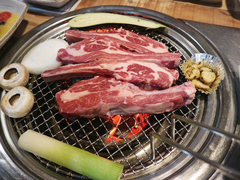 구미고기 맛집 윤쉐프의고기집 양갈비 추천 메뉴 네이버 블로그