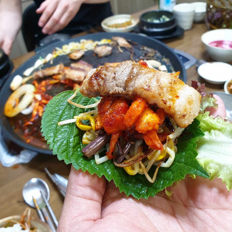 청주 삼겹살 더덕 무한리필 삼겹살 더덕 솥뚜껑 삼겹살 서원구 분평동 네이버 블로그