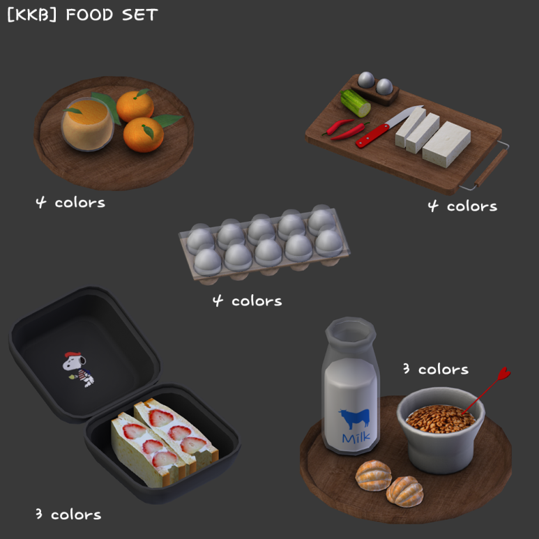 [KKB] FOOD SET : 네이버 블로그