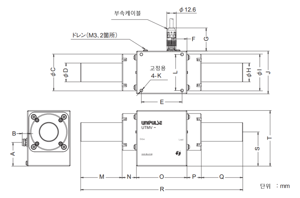 UTMV 방수타입 (IP65) 토크센서 / 토크미터 (TORQUE METER) / UNIPULSE 유니펄스 : 네이버 블로그