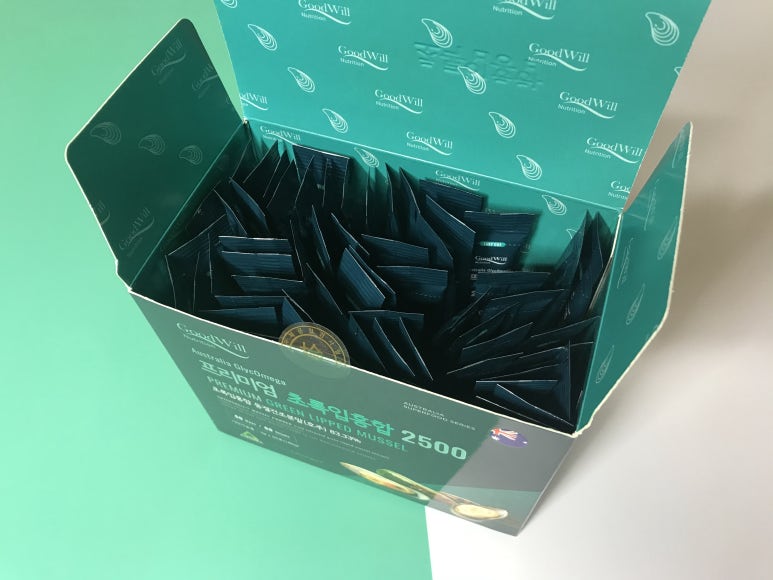 뉴질랜드초록홍합 할머니 선물로 관절영양제 드렸어요 영양제작소 초록입홍합 네이버 블로그
