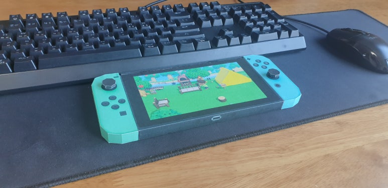 닌텐도 스위치 동물의 숲 에디션 만들기, Nintendo Switch Animal Crossing Edition ...