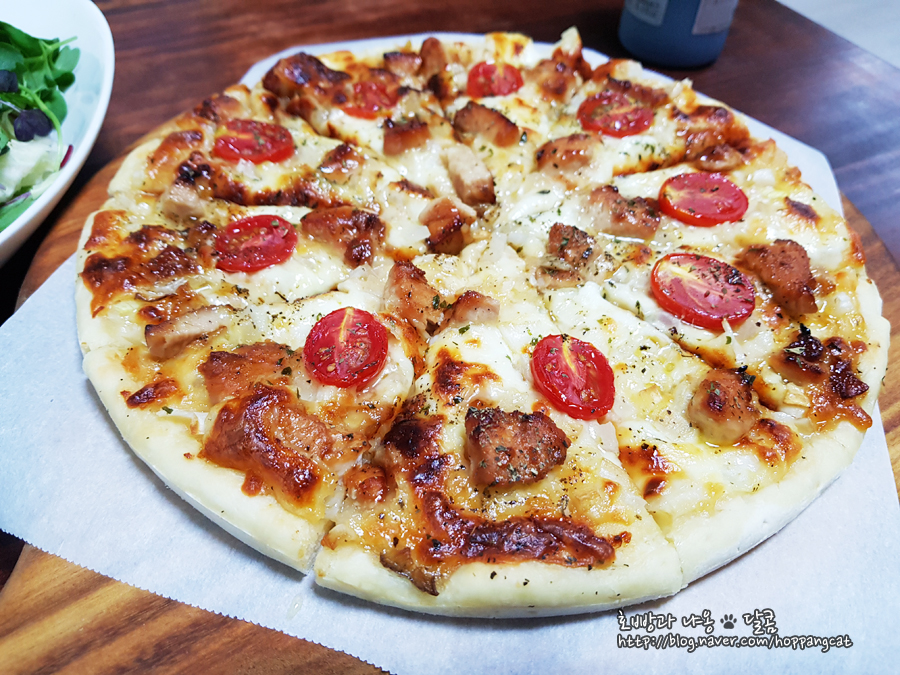 집에서 치킨 피자 만들기 도전! : 네이버 블로그