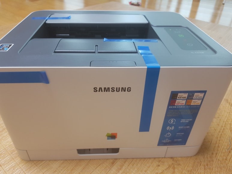 삼성 컬러레이저프린터 SL-C513W 구입 와이파이 모바일 연결 : 네이버 블로그
