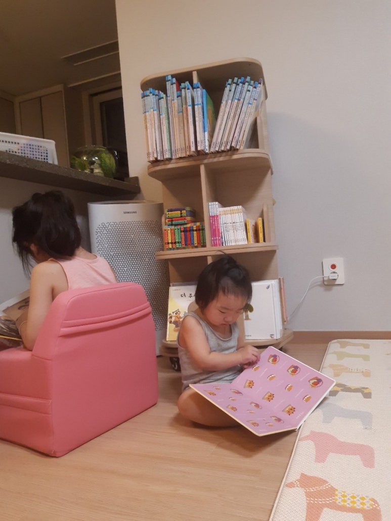 회전책장으로 거실서재화 만드는 방법feat만들고닷컴 회전책장 네이버 블로그
