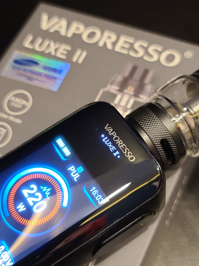 베이포레소 럭스2 Vaporesso Luxe2 럭스킷후속작 입문용모드기 폐호흡기추천 강동구전자담배 상일동전자담배 암사동전자담배