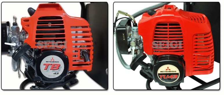 미쯔비시 2행정엔진 예초기 TB43 / TU43 : 네이버 블로그