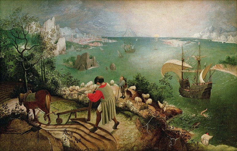 Landscape with the Fall of Icarus : 네이버 블로그