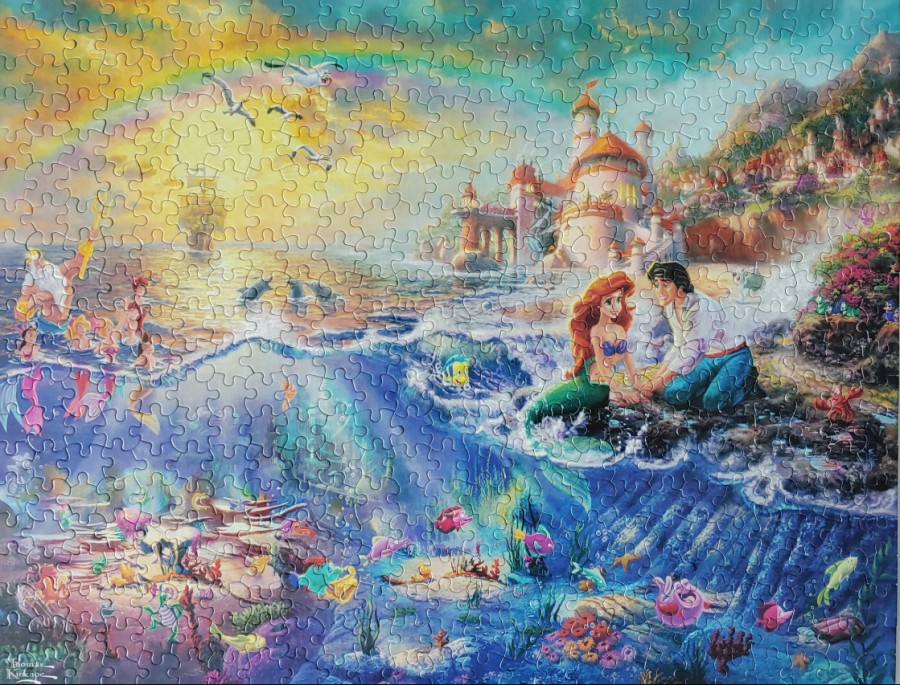 Puzzle 씨코 And 디즈니 500p 퍼즐 인어공주 네이버 블로그
