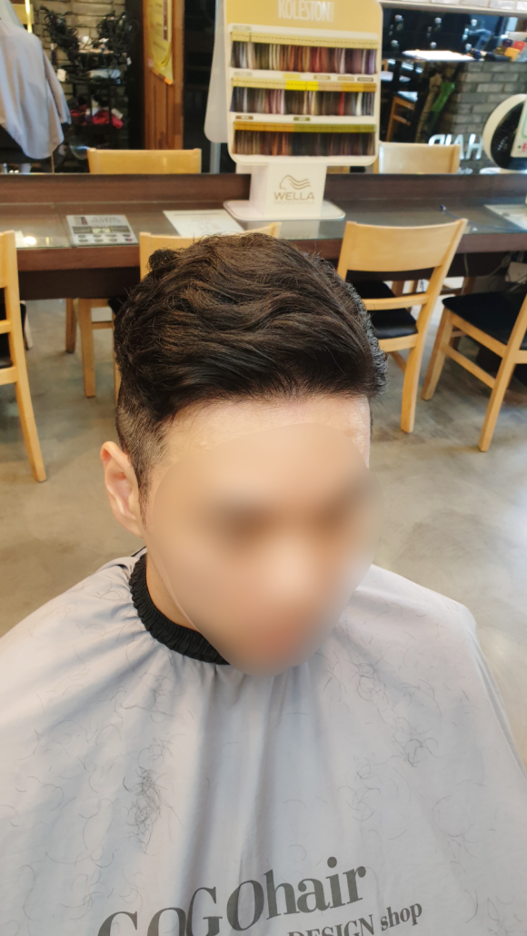남자짧은머리가르마펌 남자아이롱가르마펌 건대미용실 고고헤어 추천 네이버 블로그