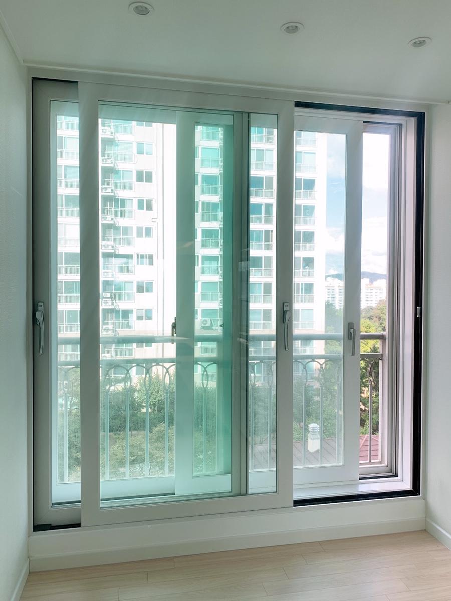 용인샷시(용인샤시)KCC창호-용인 수지구 풍덕천동 대우푸르지오 샤시 덧방시공 : 네이버 블로그