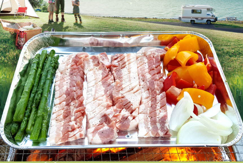 캠핑용 일회용 그릇 식기 용기 숯불 구이 그릴 판 라면 맥주 소주 잔 네이버 블로그