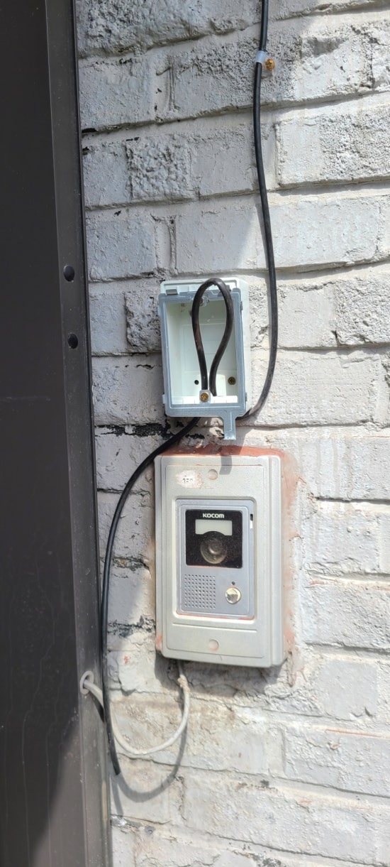 대문 개폐기 인터폰 설치 결선도 배선도 KCV-431E 코콤 kokom 제품 : 네이버 블로그