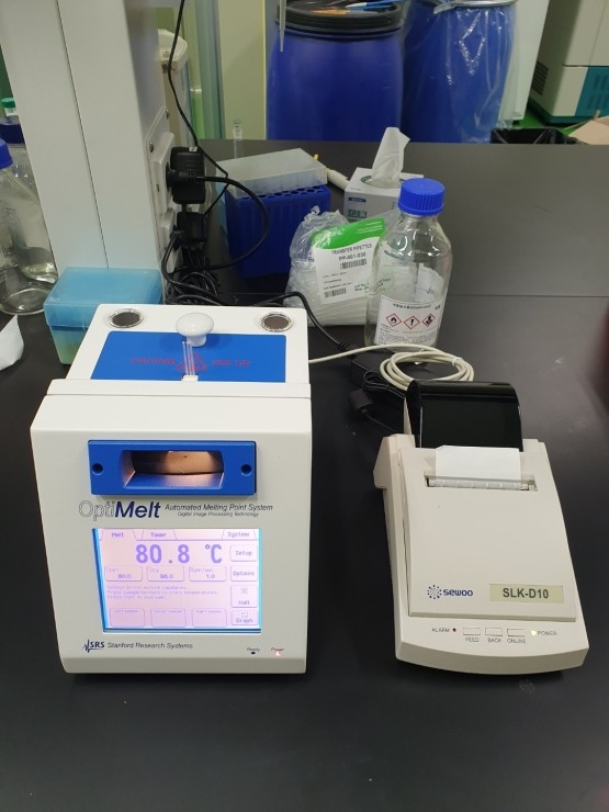 융점측정기 / Melting Point Apparatus / OptiMelt / MPA-100 / SRS(Stanford ...