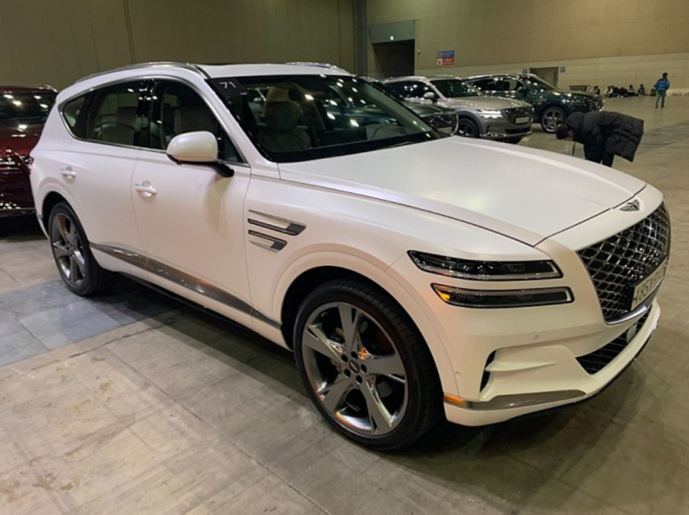 제네시스 GV80 색상 11가지를 실사로 확인하세요 : 네이버 블로그