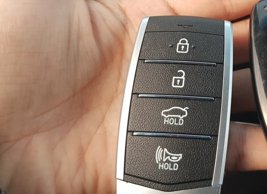 제네시스G70스마트키 건전지 배터리 교환 교체방법 G70.G80.G90.EQ900동일한방법 : 네이버 블로그