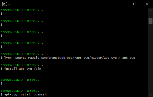 Cygwin(시그윈) 설치, 한글화 및 초기 환경 구성 방법 : 네이버 블로그